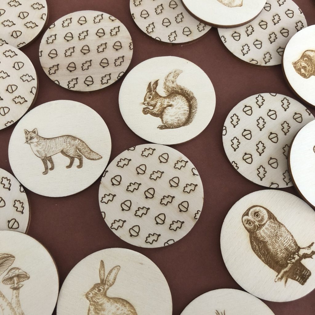 Jeu de memory Animaux de la forêt - Univers21